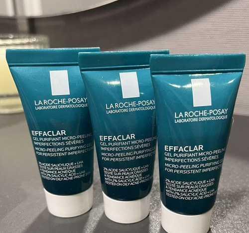 La Roche-Posay Effaclar micro-peeling гель 3*15 мл