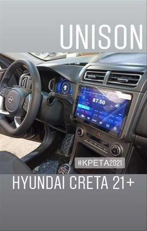 Магнитола Unison 1/16Gb на Hyundai Creta 21+