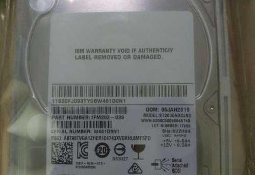 Жесткий диск Seagate 2Tb sas 2.5 st2000nx0263