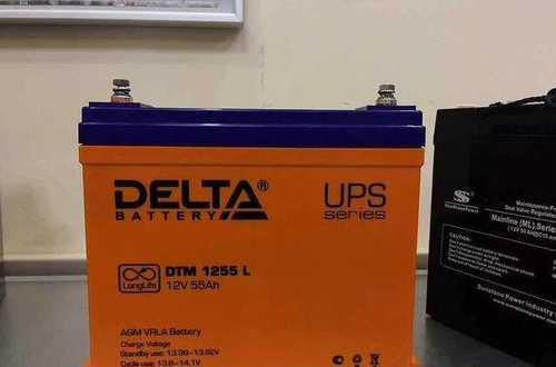Аккумуляторная батарея Delta DTM 1255 I 12V / 55A
