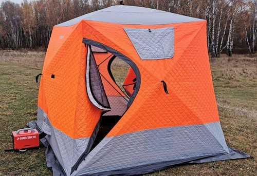 Палатка зимняя утепленная Terbo Mir 2017 с полом