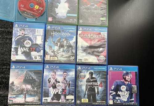 Диски playstation 3,4; xbox ONE