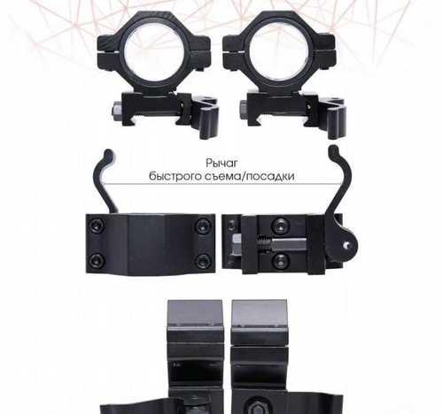 Быстросъемное крепление фонаря