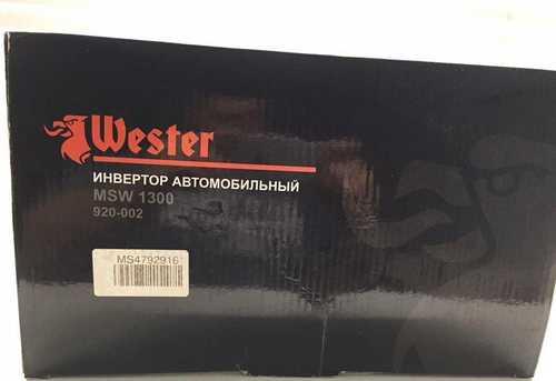 Преобразователь напряжения western 1300,24-220В