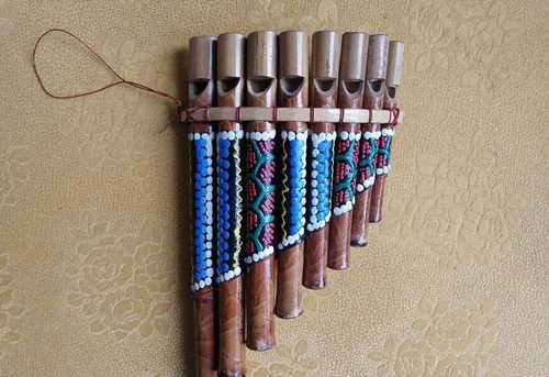 Музыкальный инструмент "Флейта Пана"