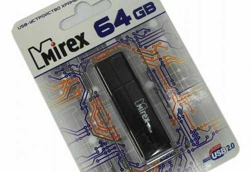 USB флешка Флешка 64 гб Mirex Line Black