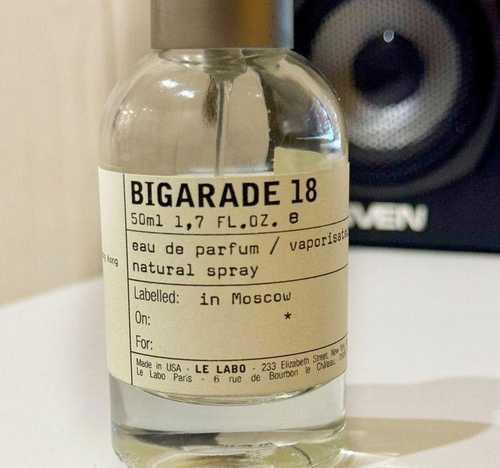 Парфюм Le Labo Bigarade 18 Оригинал