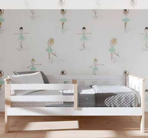 Деревянная Детская Кровать Simple
