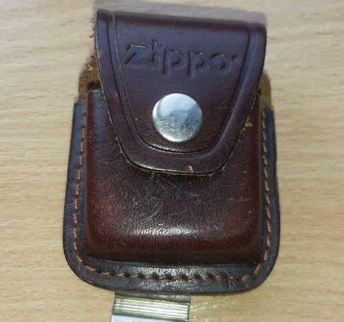 Чехол кожаный для зажигалки Zippo