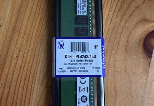 Оперативная память Kingston (1x16gb) ddr4