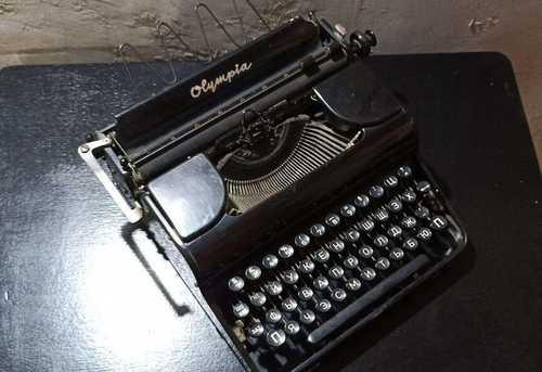 Печатная пишущая машинка Olympia