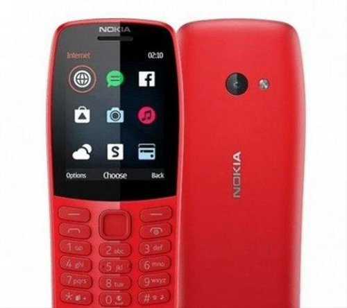 Nokia 210 Red (красный)