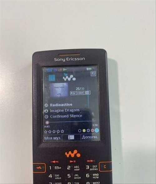 Культовый телефон Sony Ericsson W950i