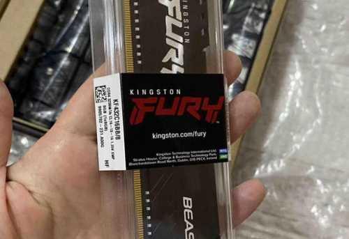 Kingston Fury Beast Black 8Gb DDR4 3200MHz