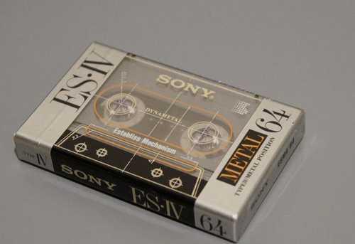 Аудиокассета Sony ES IV (Metal) новая
