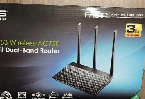 Домашний Wi-Fi-роутер Asus RT-AC53