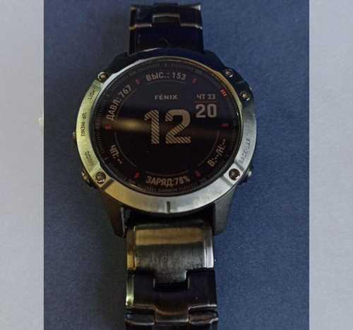 Часы Garmin Fenix 6 sapphire