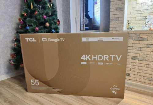 Новый TCL 55" 140см 4K безрамочный SMART TV