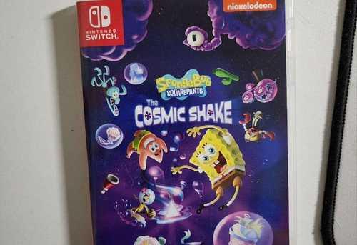Картридж для Nintendo Sponge Bob The Cosmic Shake