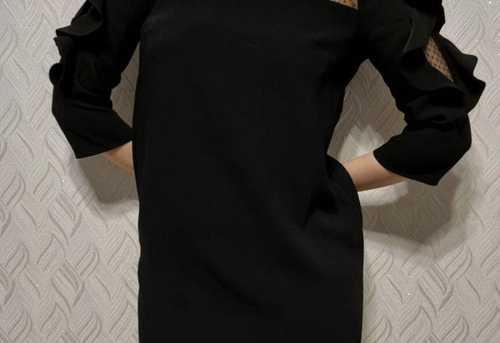 Черное платье kiabi