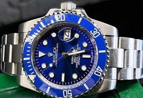 Часы мужские Rolex submariner blue 41mm