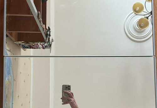 Шкафчик с зеркалом в ванную