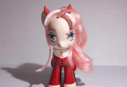 Ооак my little pony Darling in the FranXX