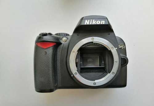 Фотоаппарат nikon D40