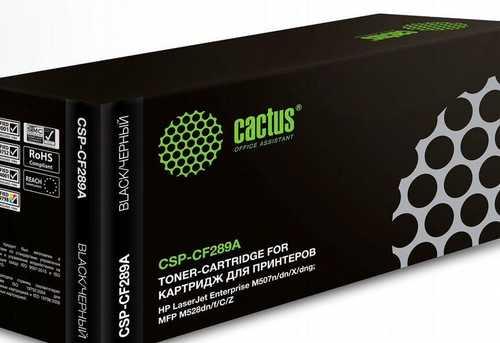 Картридж лазерный Cactus CSP-CF289A CF289A черный