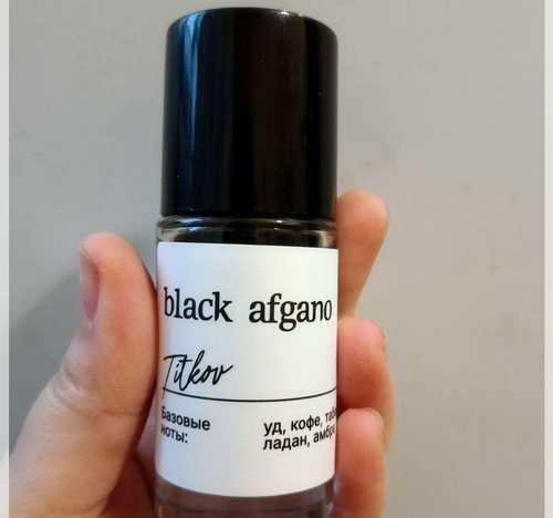 Духи black afgano