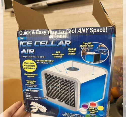 Портативный мини кондиционер ICE cellar AIR