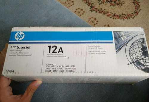 Продам картридж HP LaserJet 12A Q2612A