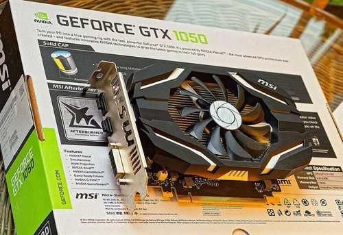 Видеокарта MSI GTX 1050 2GB OC