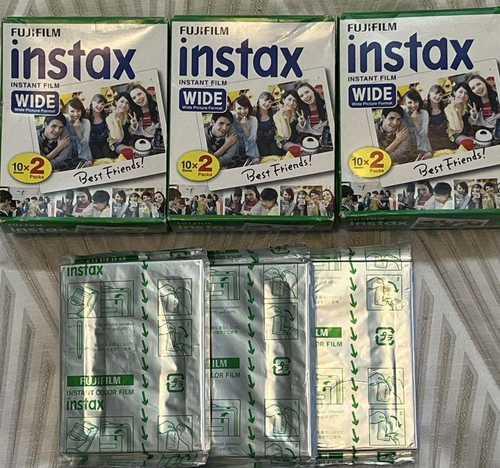 Картриджи Instax Wide 9 штук