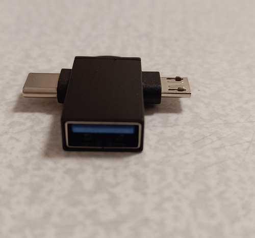 Otg переходник USB/micro/type C