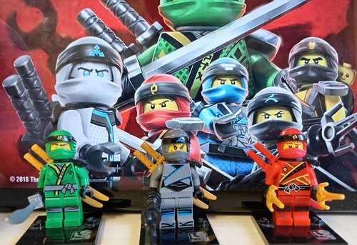 Lego ninjago минифигурки аналог