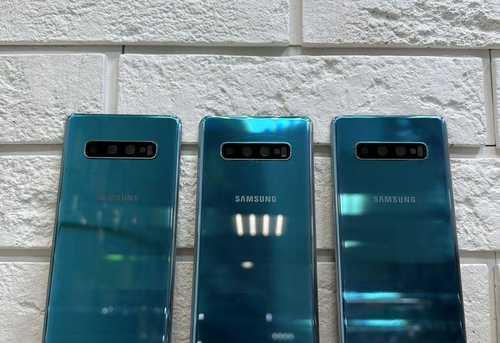 Заднее стекло samsung s10 plus