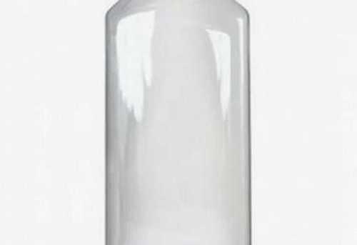 Бутылка пэт 0,3л с широким горлом квадр. прозрачна