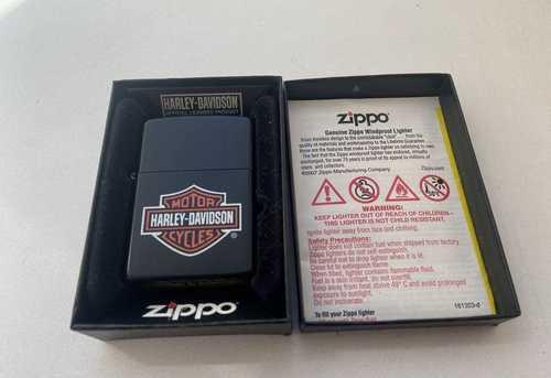 Zippo 218HD H252 Harley Dabidson Logo Зажигалка