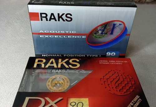 Аудиокассеты Raks AX90 Raks DX90 набор 2 шт