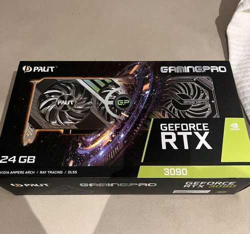 Видеокарта RTX palit geforce 3090