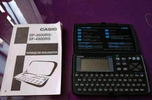 Раритет Casio SF-4600RS электронная записная книга
