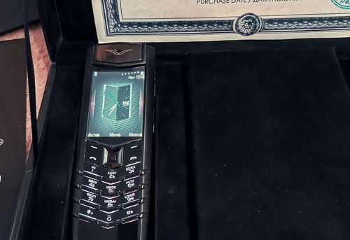 Vertu Signature S Design Ultimate Black, 4 ГБ