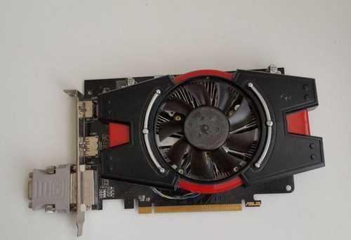 Видеокарта Asus AMD radeon HD 6670 рабочая