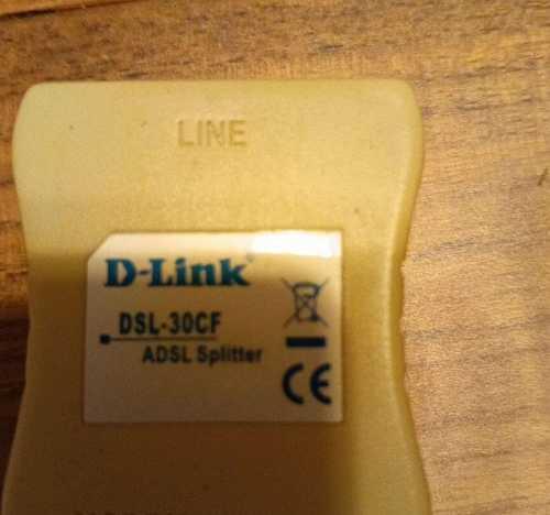 Интернет разветлитель D-Link dsl30cf