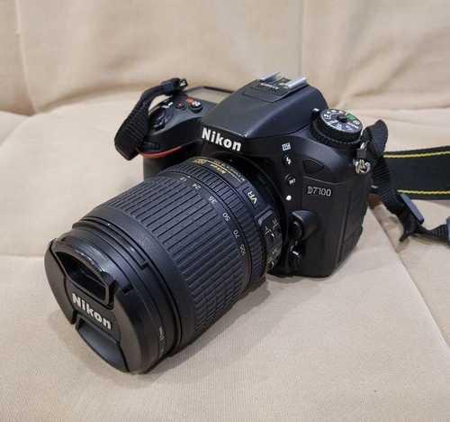 Nikon d7100 kit 18-105