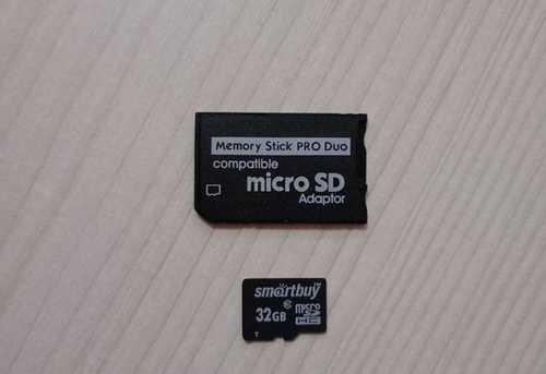 Memory stick PRO DUO 32GB