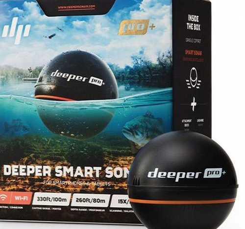 Эхолот в аренду Deeper pro plus