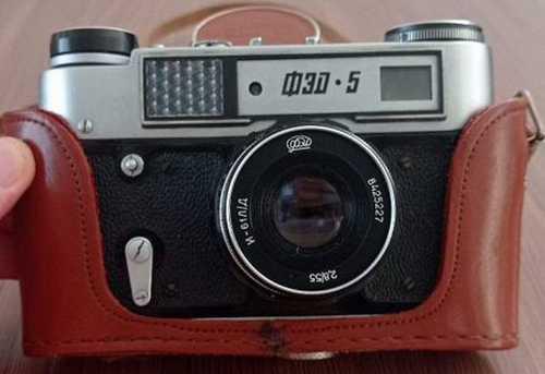 Плёночный фотоаппарат фэд 5
