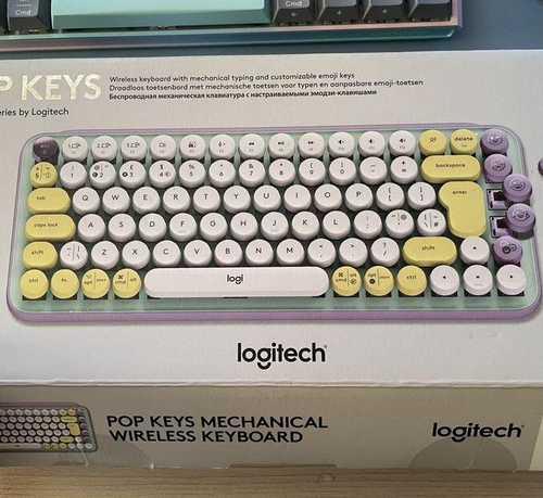 Клавиатура logitech pop keys беспроводная